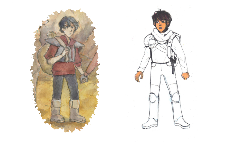 Visual development – fleshing out a main character – Camille Perron ...